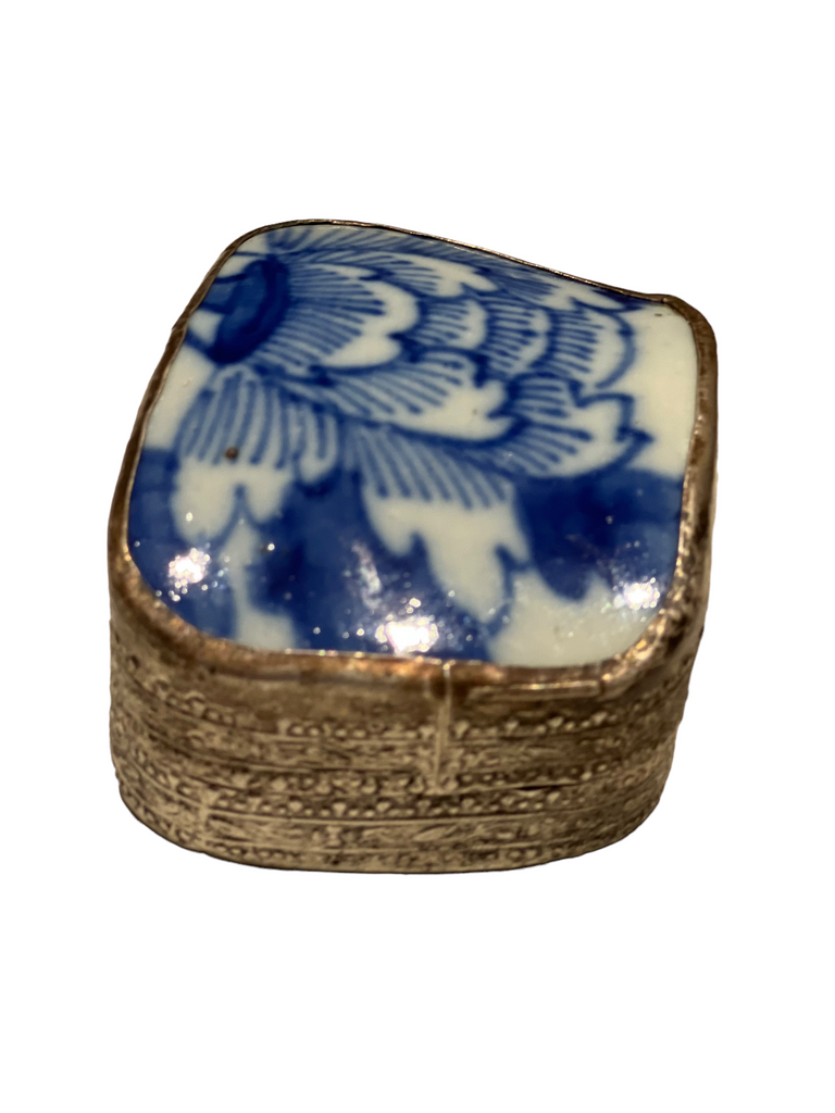 Chinoiserie Porcelain Shard Box, One of A Kind – Luxe Curations