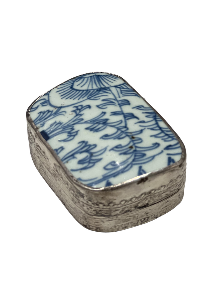 Chinoiserie Porcelain Shard Box, One of A Kind – Luxe Curations